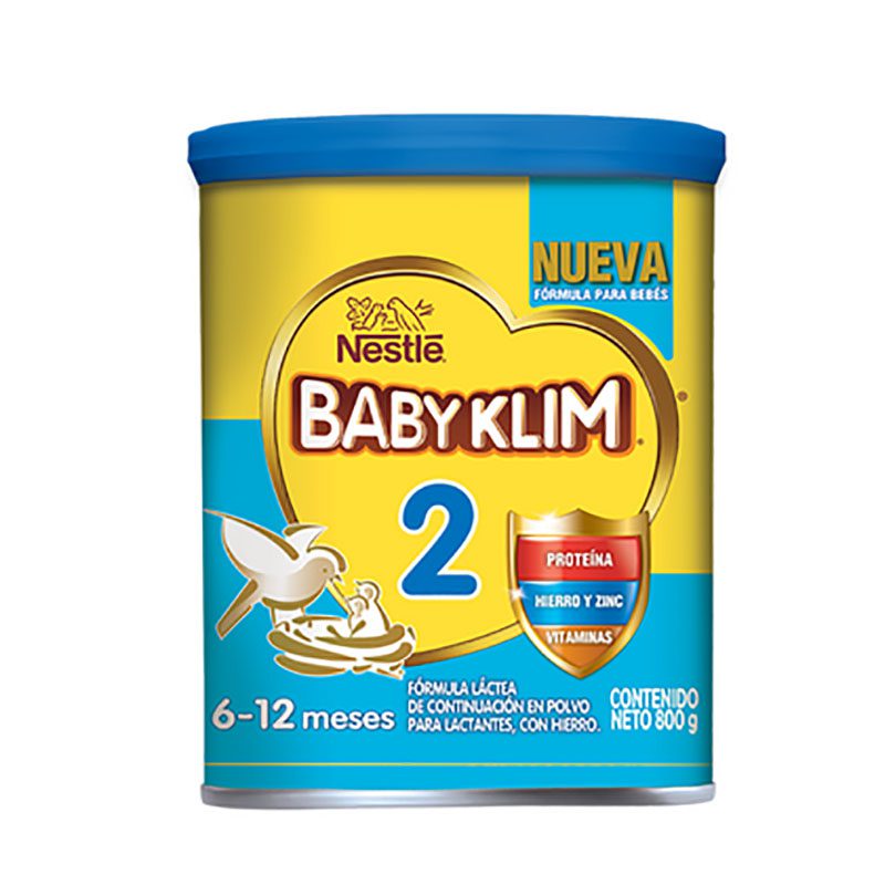 BABY KLIM 2 6-12 MESES 800 GR – Droguerías Copfami