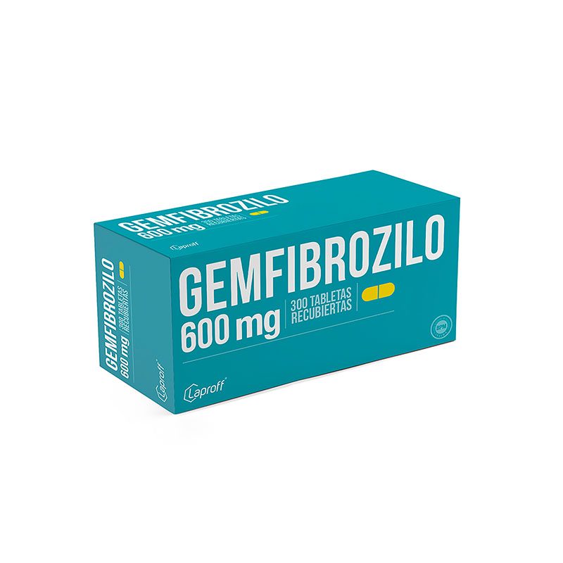 GEMFIBROZILO 600 MG 300 TABLETAS LP – Droguerías Copfami
