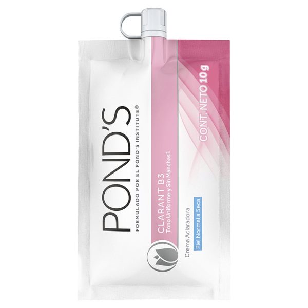 CREMA PONDS CLARANT B3 SECA 10 SACHETS – Droguerías Copfami