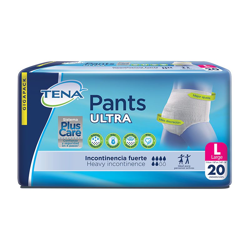 PAN.TENA PANTS ULTRA L 20 UND (PROSKIN) – Droguerías Copfami