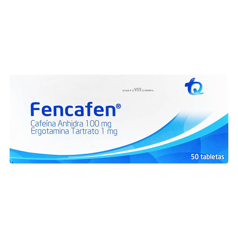 FENCAFEN 100 MG 50 TABLETAS (3%+) – Droguerías Copfami